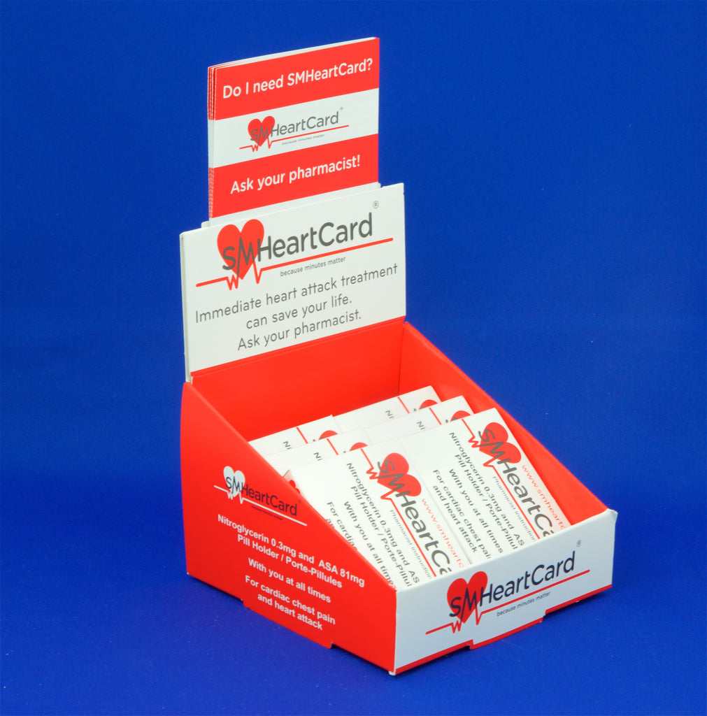 Pharmacy Starter Kit: Display Box with 6 SMHeartCards and Assessment ...