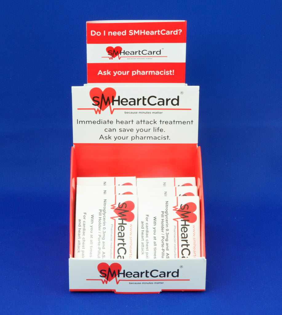 Pharmacy Starter Kit: Display Box with 6 SMHeartCards and Assessment ...